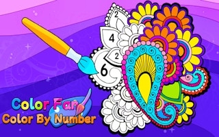 Color Fan Color By Number | Play H5 Games