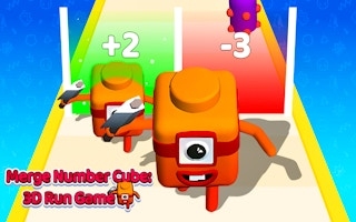 Merge Number Cube 3d Run Game | Play H5 Games
